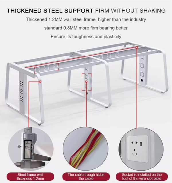 4 Seater Workstation Desk