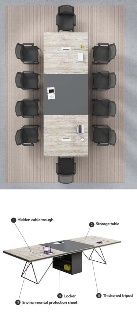 Rectangular Conference Table | Cubic Interior Design